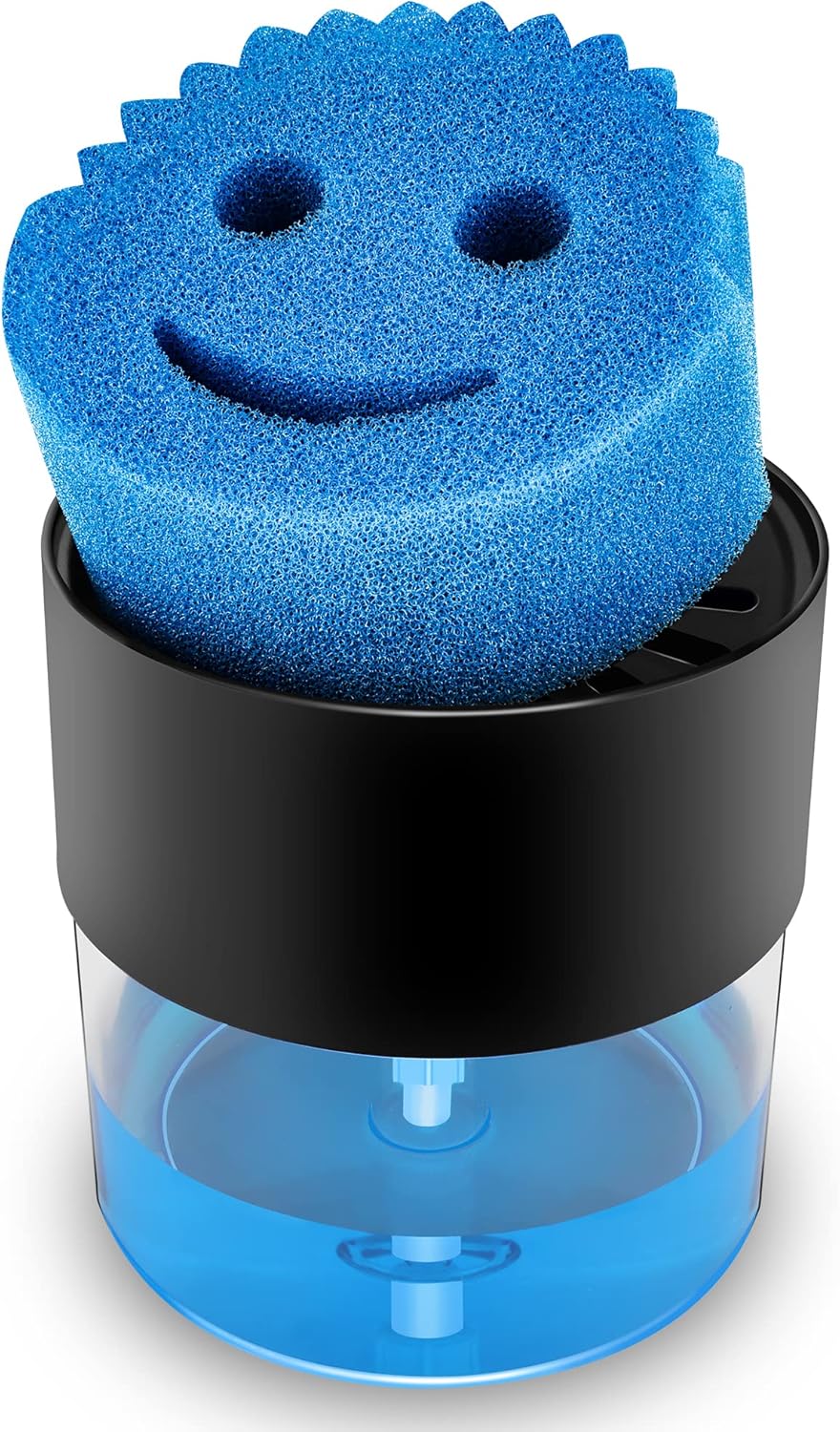 Amazon.com: Suitable for Scrub Daddy's Soap Dispenser and Sponge Holder ...