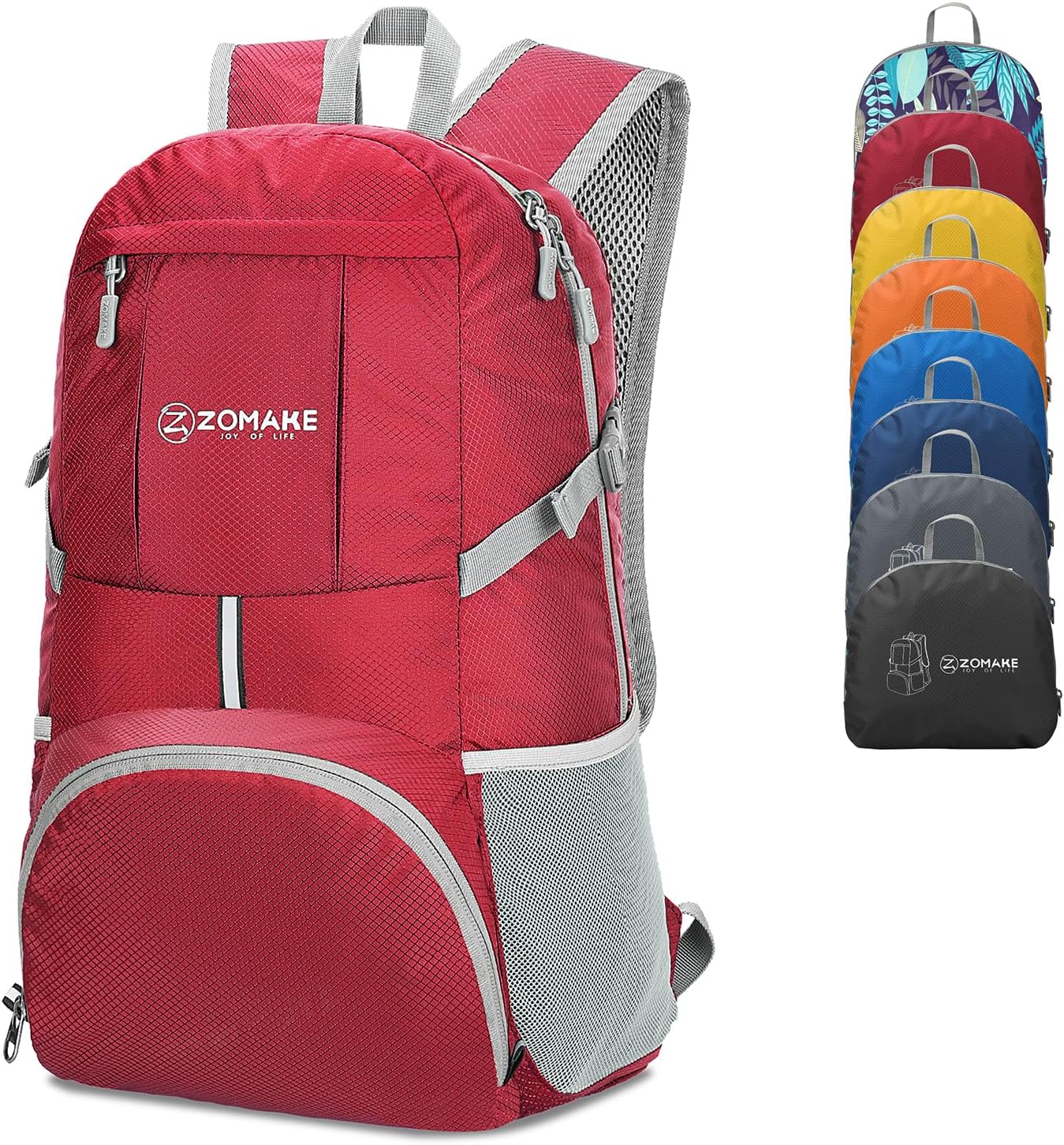 Amazon.com: ZOMAKE Lightweight Packable Backpack 35L, Light Foldable ...