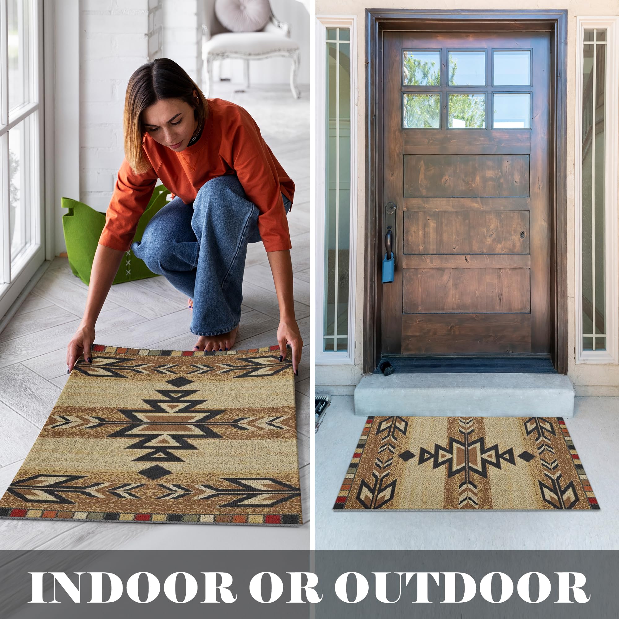 Snapklik.com : Luvadian Southwest Tribal Mat - Aztec Native American ...