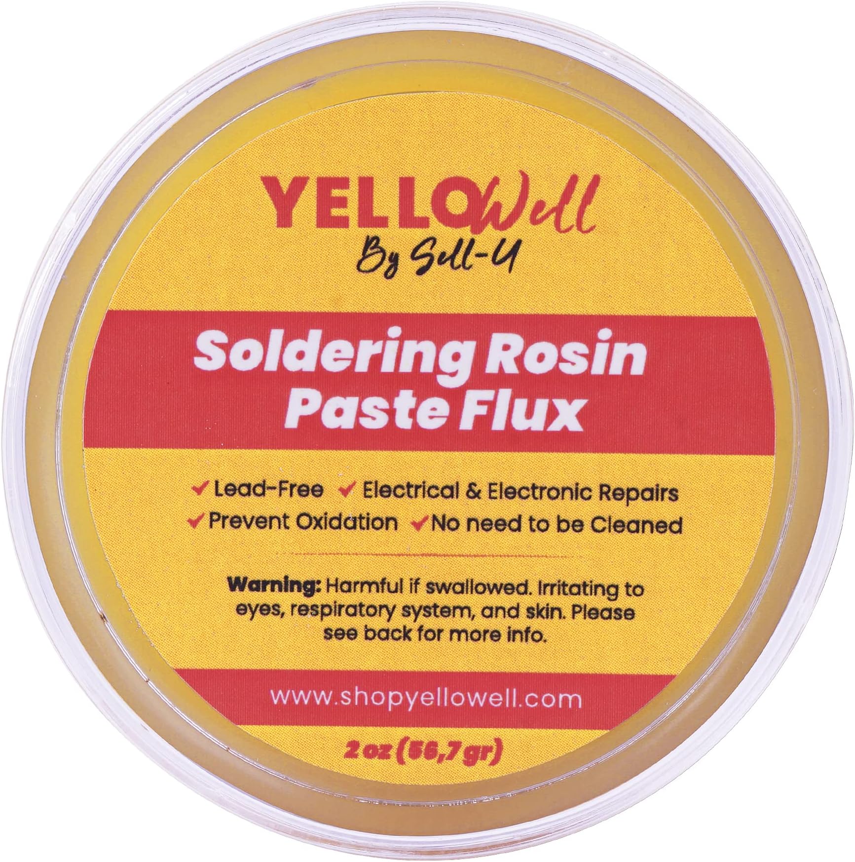 YelloWell Produits à souder Flux de pâte à colophane – Réparations ...