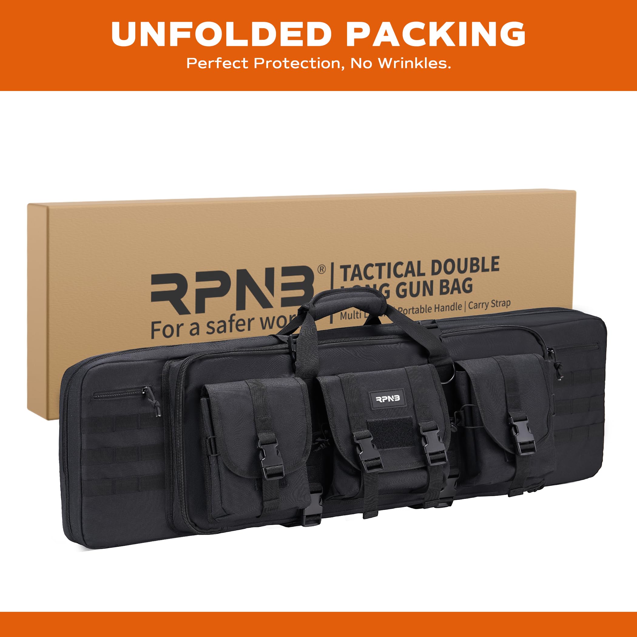 Snapklik.com : RPNB Tactical Double Rifle Case, 36" Soft Rifle Case ...