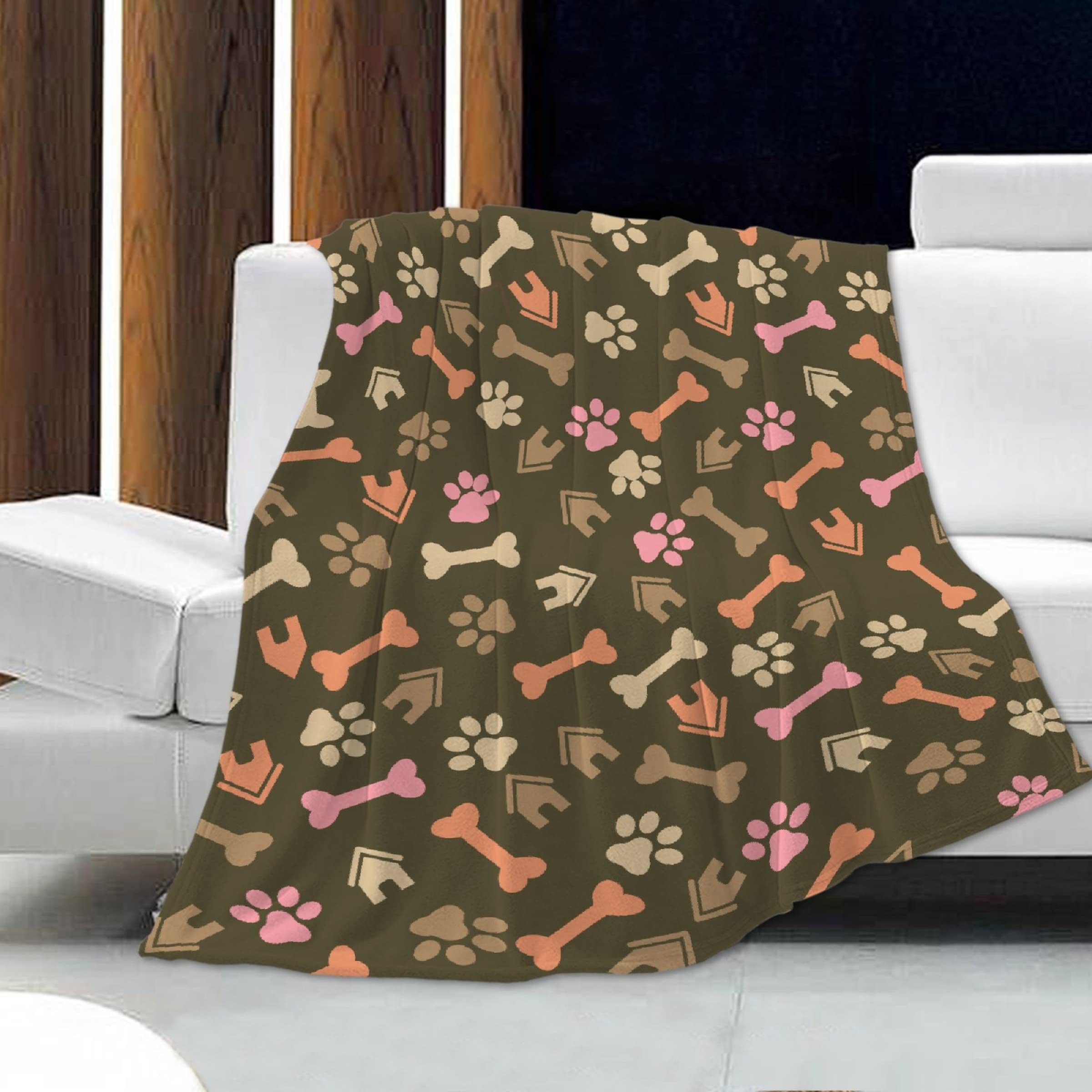 Throws With Dog Paws