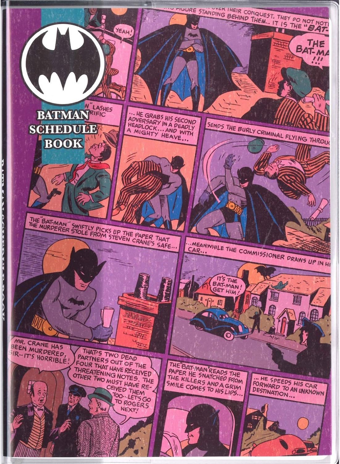 Amazon.com : 2015 Marvel Batman Schedule Book Weekly Planner Agenda ...