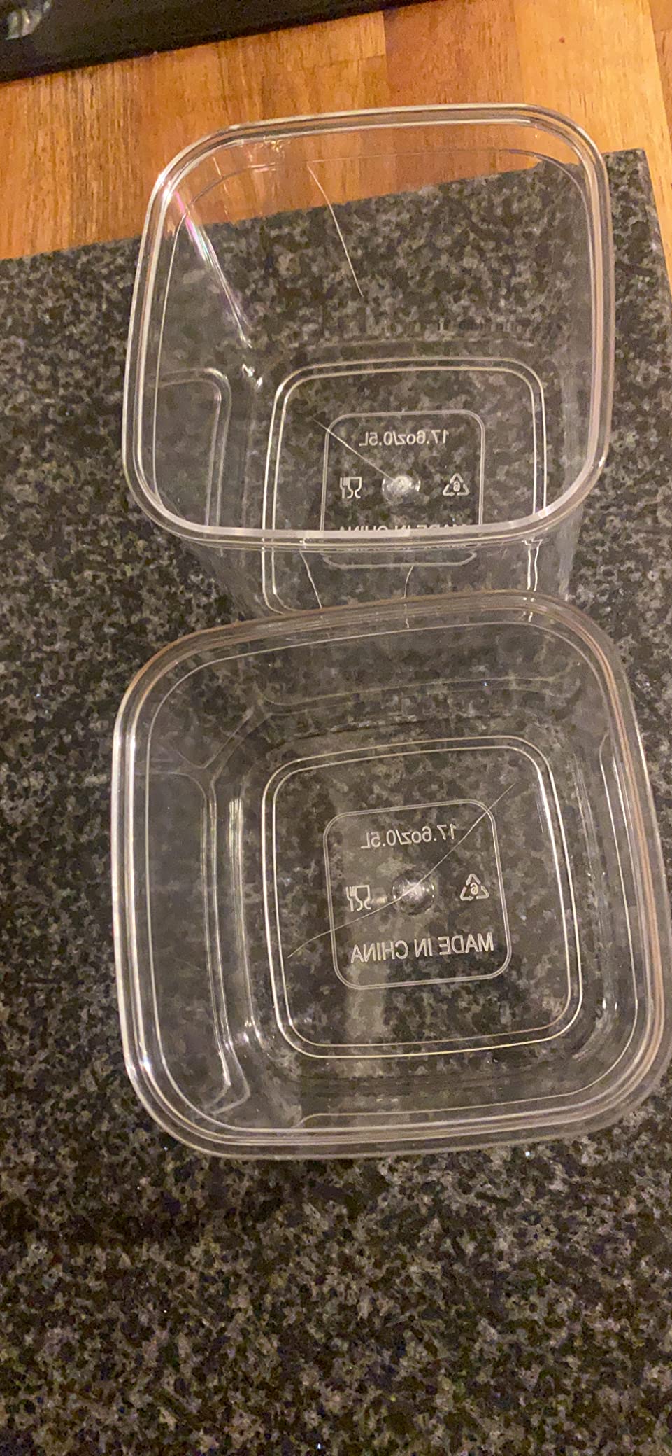 14Pack Airtight Food Storage Container Set, Clear Kitchen Pantry ...