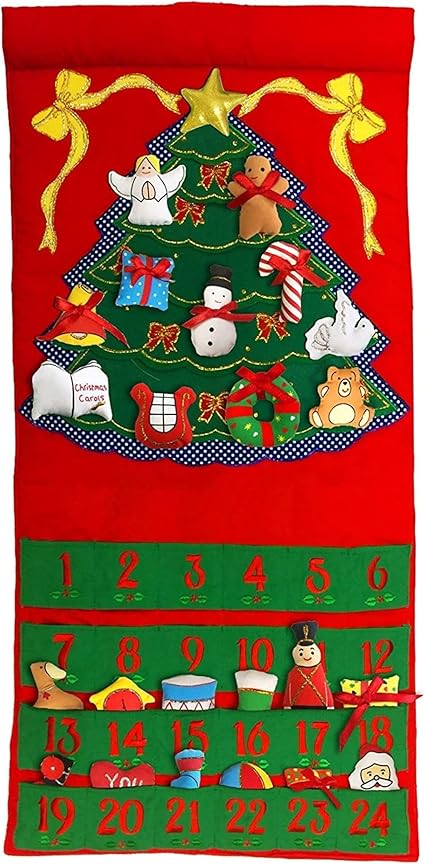 Amazon.com: Christmas Tree Advent Calendar : Home & Kitchen