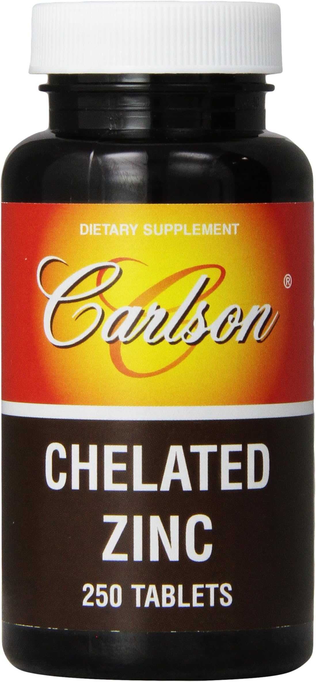 Amazon.com: Carlson Labs Chelated Zinc 30mg, 250 Tablets : Health ...