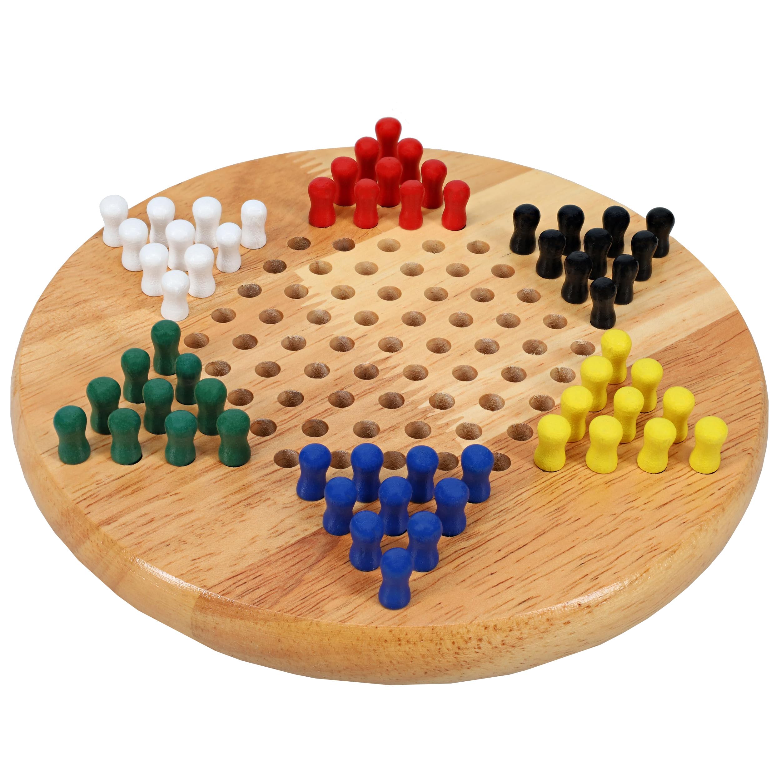 Amazon.com: WE Games Chinese Checkers Board Game Set, Travel Size 7 ...
