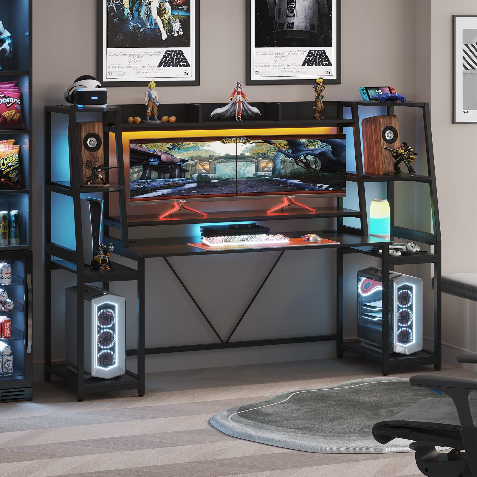 SEDETA Gaming Desk 78.8'' wit...B0B3WYB5P7 | Encarguelo.com