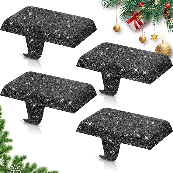Amazon.com: Zhengmy 4 Pcs Christmas Stocking Holders for Mantle ...