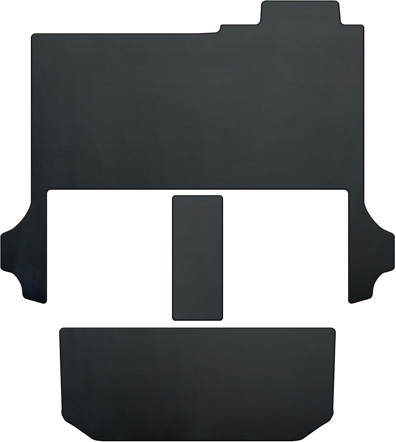 Amazon | YMT 30系アルファード ガソリン車 S-Aパッケージ カーボン調ラバー 2NDSP+3RD+2列目通路マット 30AL-CB-2NDSPL-KRH-S | フロアマット ...