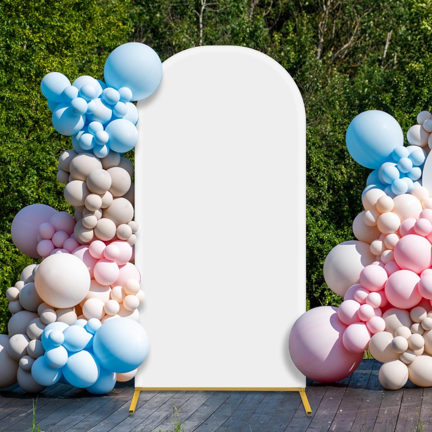 Amazon.com : Arch Backdrop Cover Wedding Arch Stand Cover Backdrop ...
