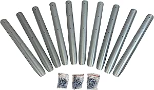 Selections Lawn Edging Log Roll Stakes (Pack of 10) : Amazon.co.uk: Garden