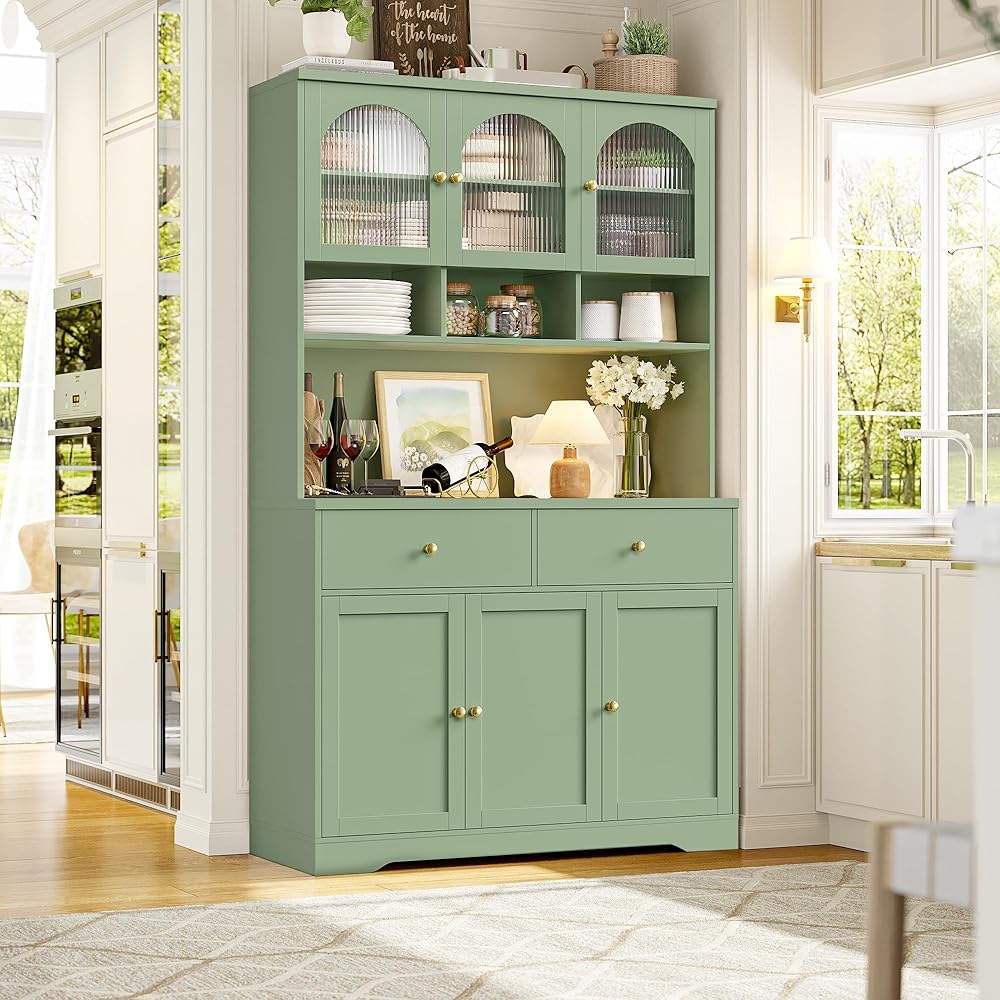 $33/mo - Finance FINETONES 71" Pantry Cabinet, Tall Kitchen Pantry ...