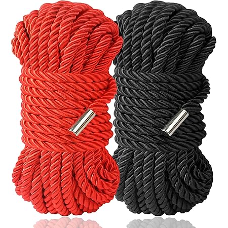 Amazon.com: BAVIHOR Silk Rope, 32 Feet 8 mm Soft Rope Durable ...