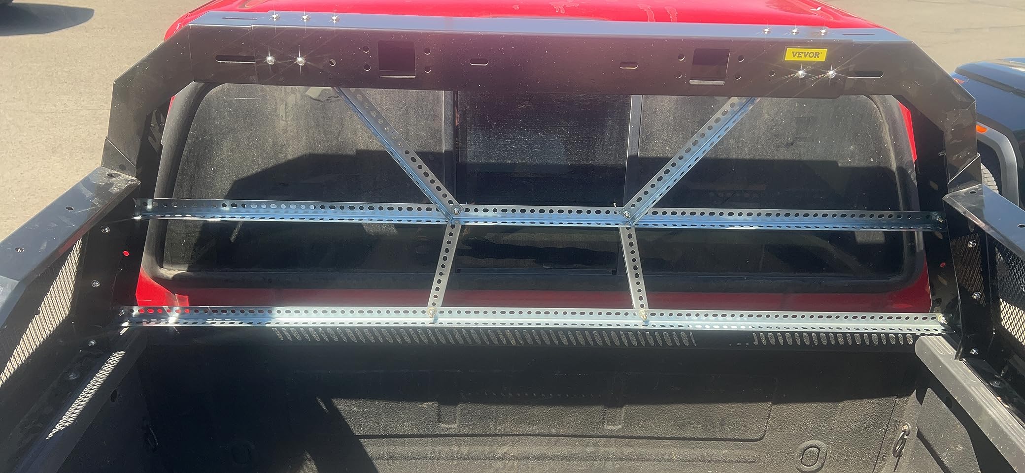 $43/mo - Finance VEVOR Truck Roll Bar Chase Rack Adjustable with 6 ...