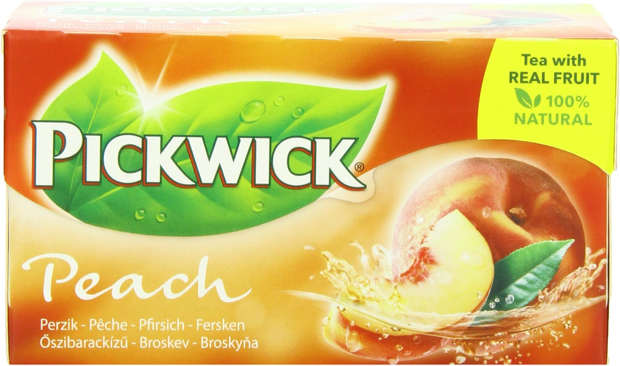 Amazon.com : Pickwick Pickwick Peach Tea 20 tea bags, 3-Ounce (Pack of ...