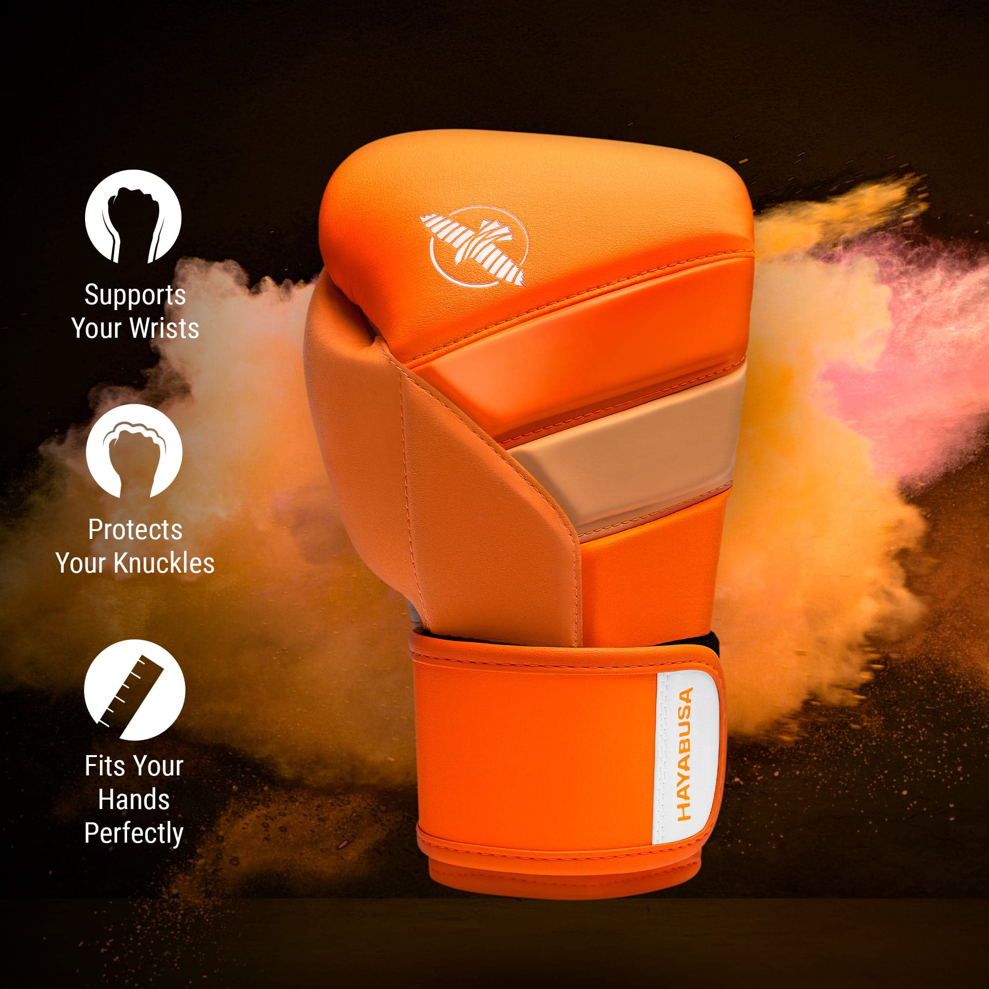 Snapklik.com : Hayabusa T3 Boxing Gloves For Men And Women Wrist And ...