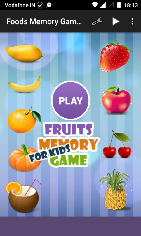 Food Memory Game for Kids - Application sur Amazon Appstore