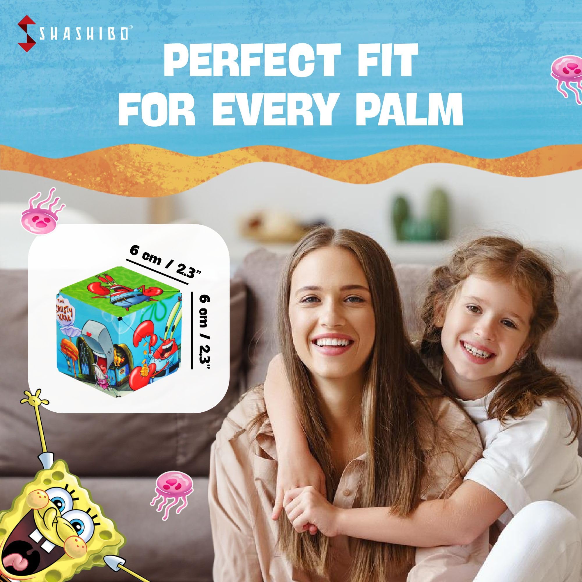 Snapklik.com : SHASHIBO Spongebob Shape Shifting Box - Award-Winning ...