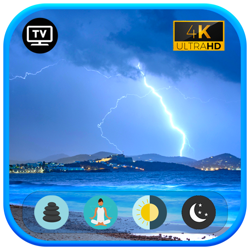 Heavy Thunderous Night: Relaxing Rain, Thunder, and Lightning Ambience ...