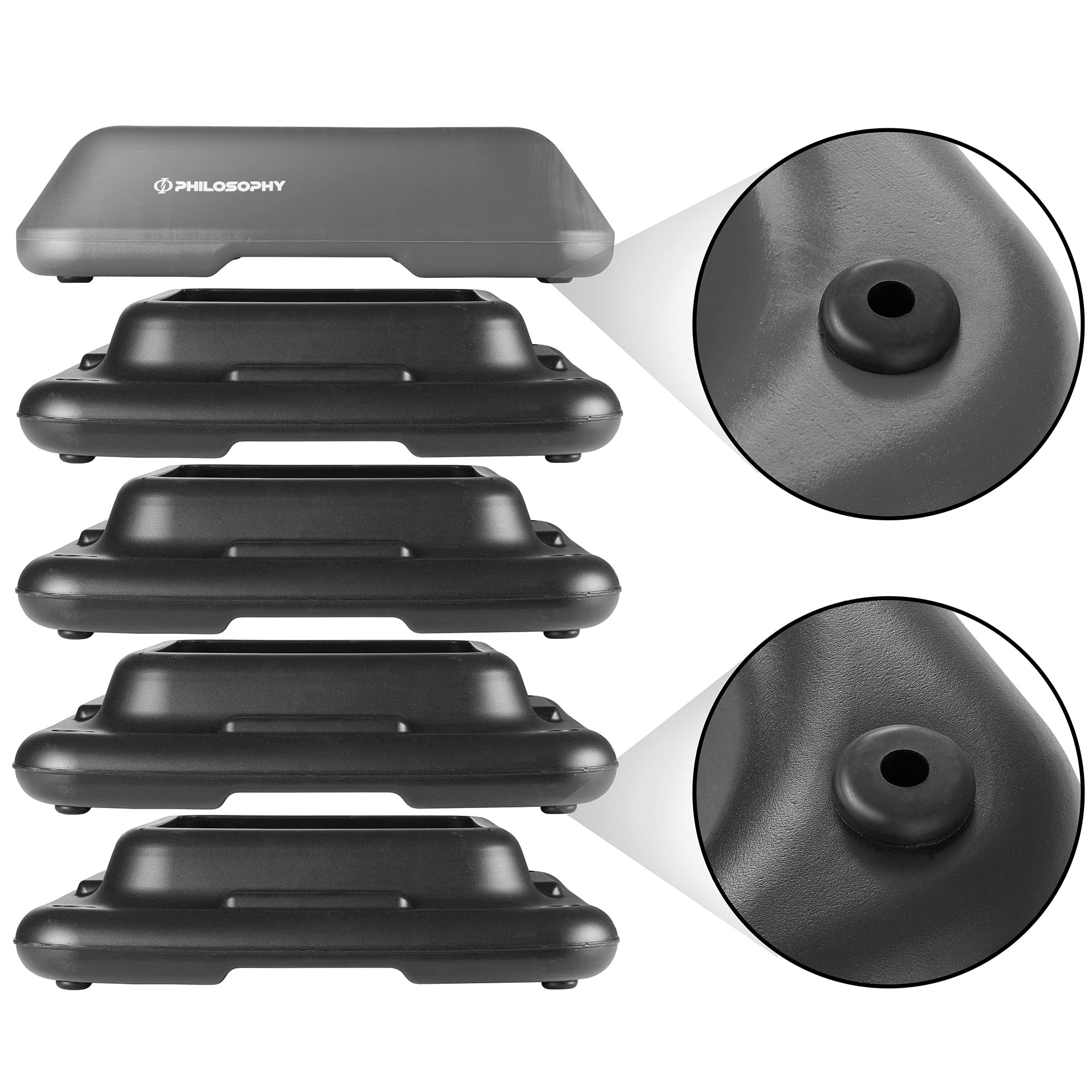 Snapklik.com : Philosophy Gym Aerobic Exercise Adjustable High Step ...