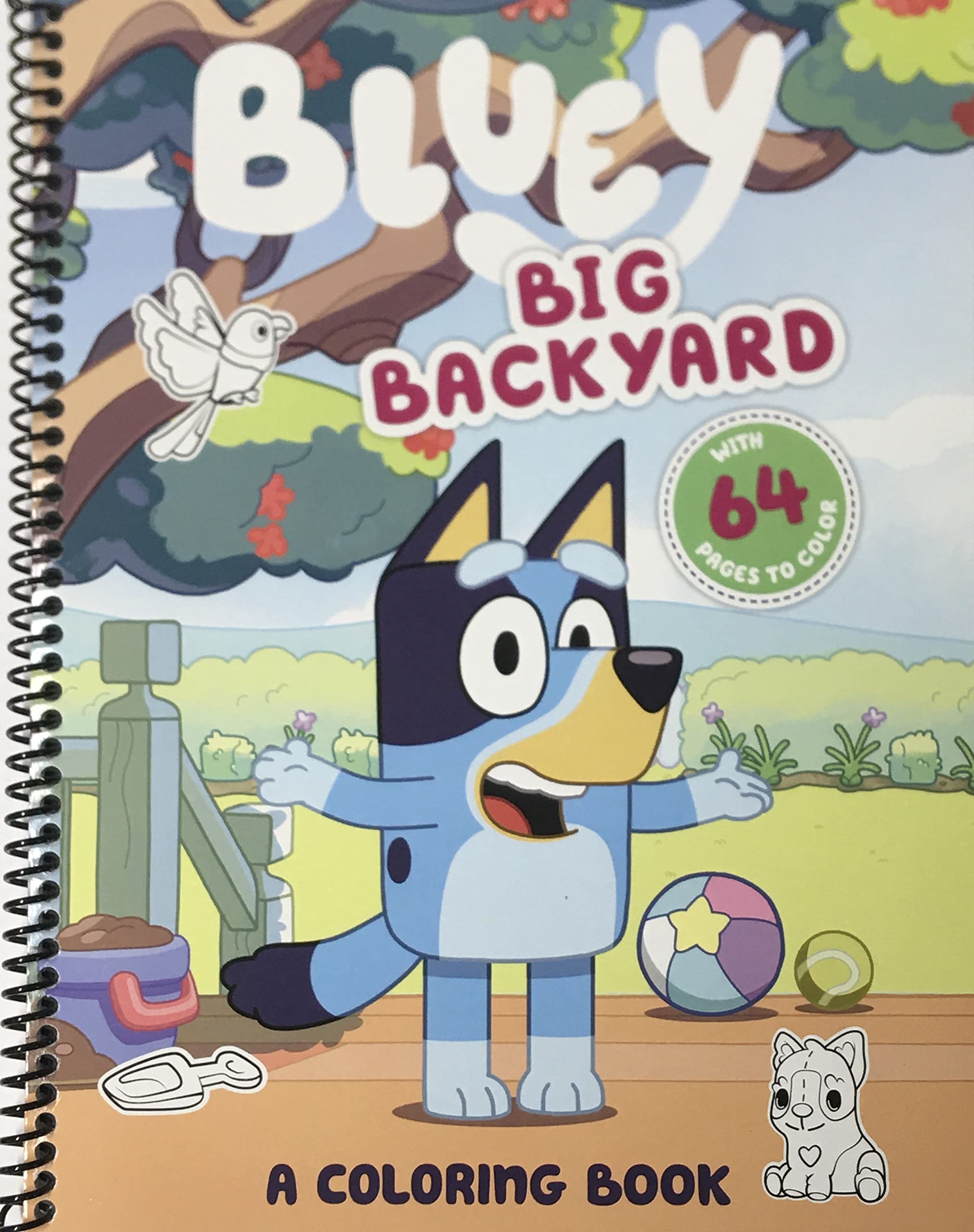 Bluey: Big Backyard: A Coloring Book: Penguin Young Readers Licenses ...