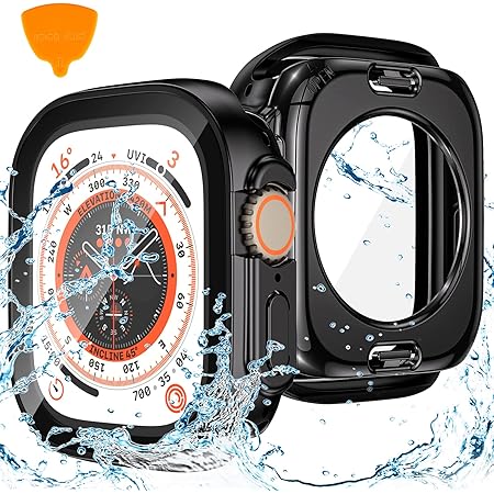 Amazon.com: Goton 2 in 1 Waterproof Case for Apple Watch Ultra Screen ...
