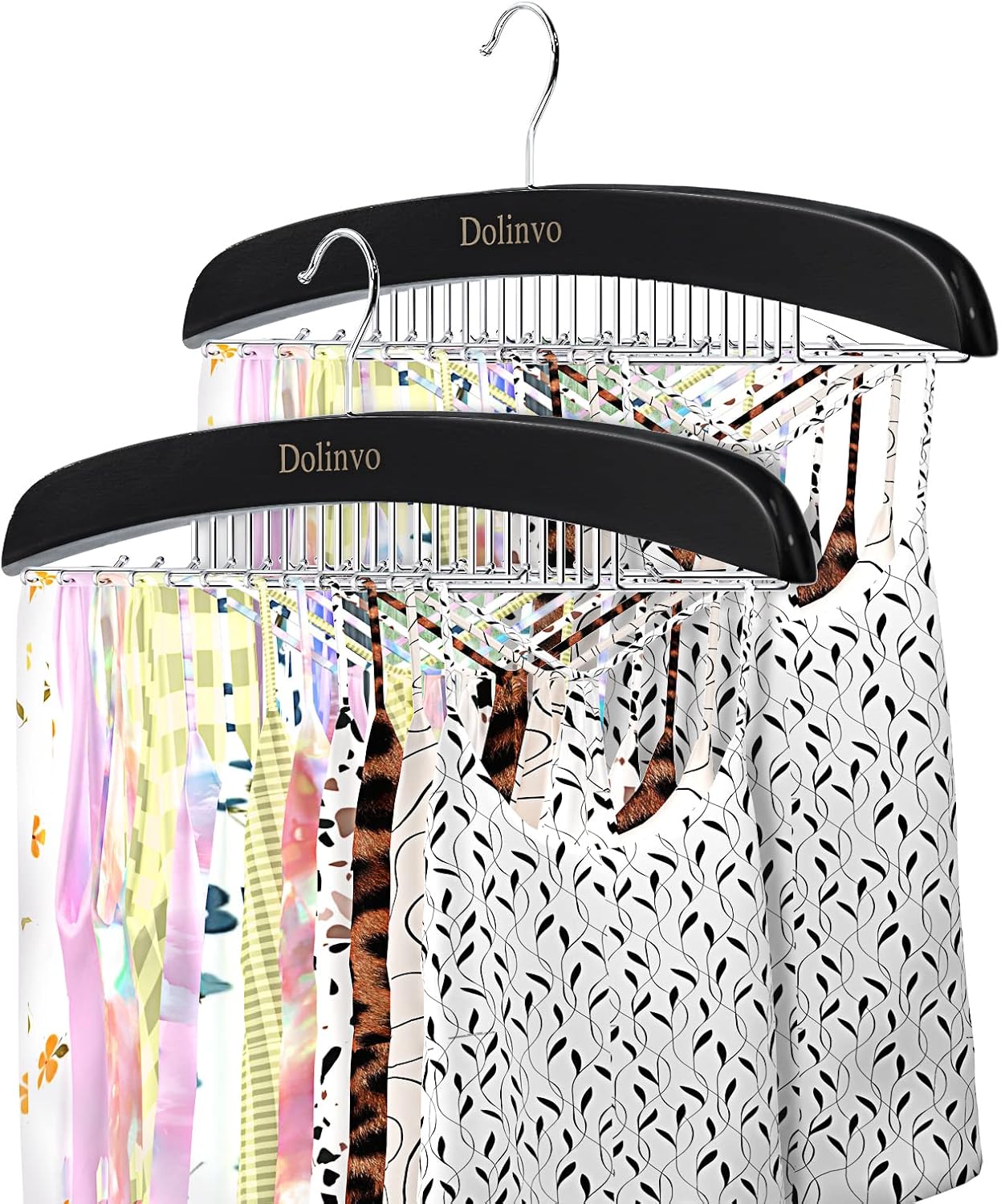 Amazon.com: Tank Tops Hangers with 24 Large Capacity, Foldable Metal ...