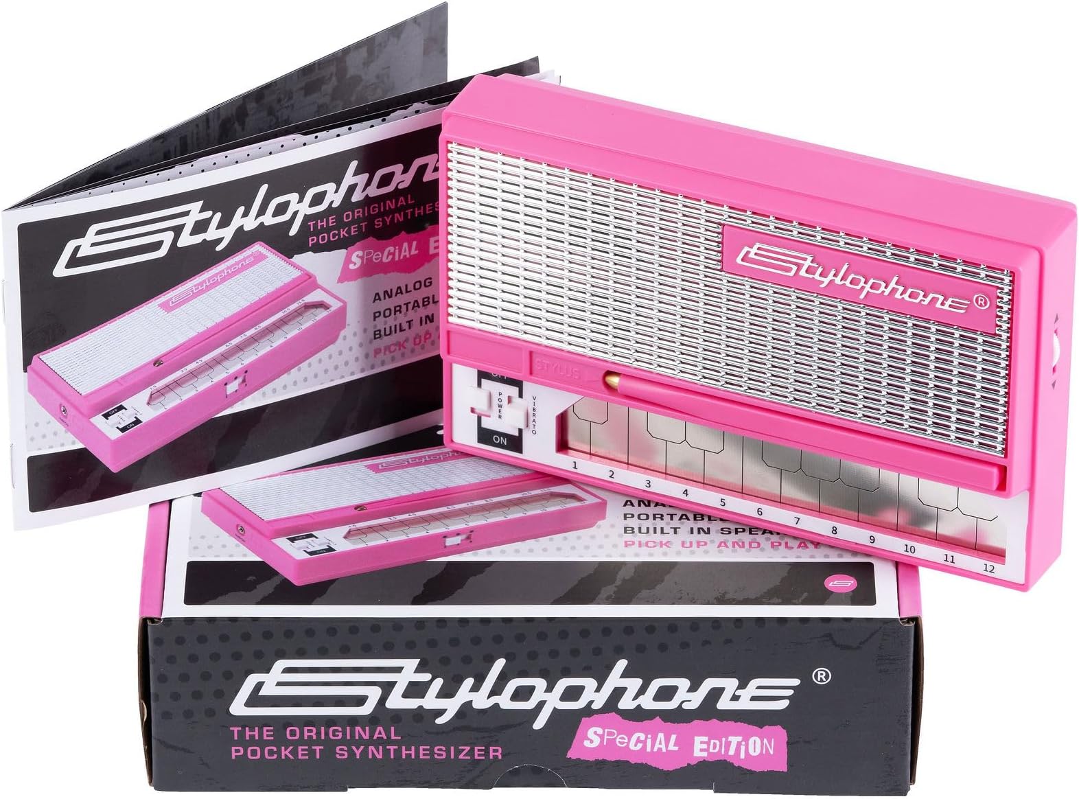 Amazon | 【総代理店】スタイロフォン ピンク 【日本語説明書付き】 Stylophone PINK 特別版 パンクピンク ポケット ...