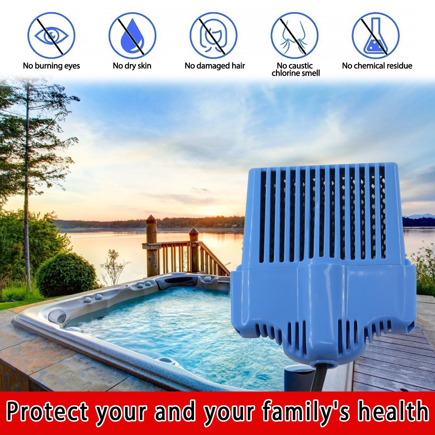 Snapklik.com : CLG20A-010 Drop-in Salt Chlorine Generator Replacement ...