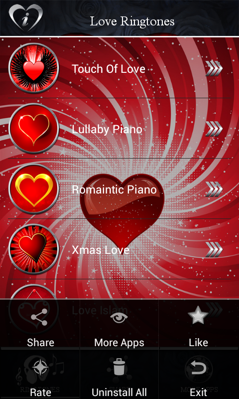 Love Ringtones - App on the Amazon Appstore