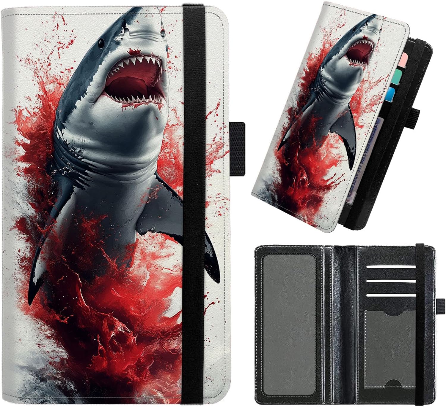 Amazon.com: FXIANGWL Checkbook Cover for Men Women with RFID Blocking ...