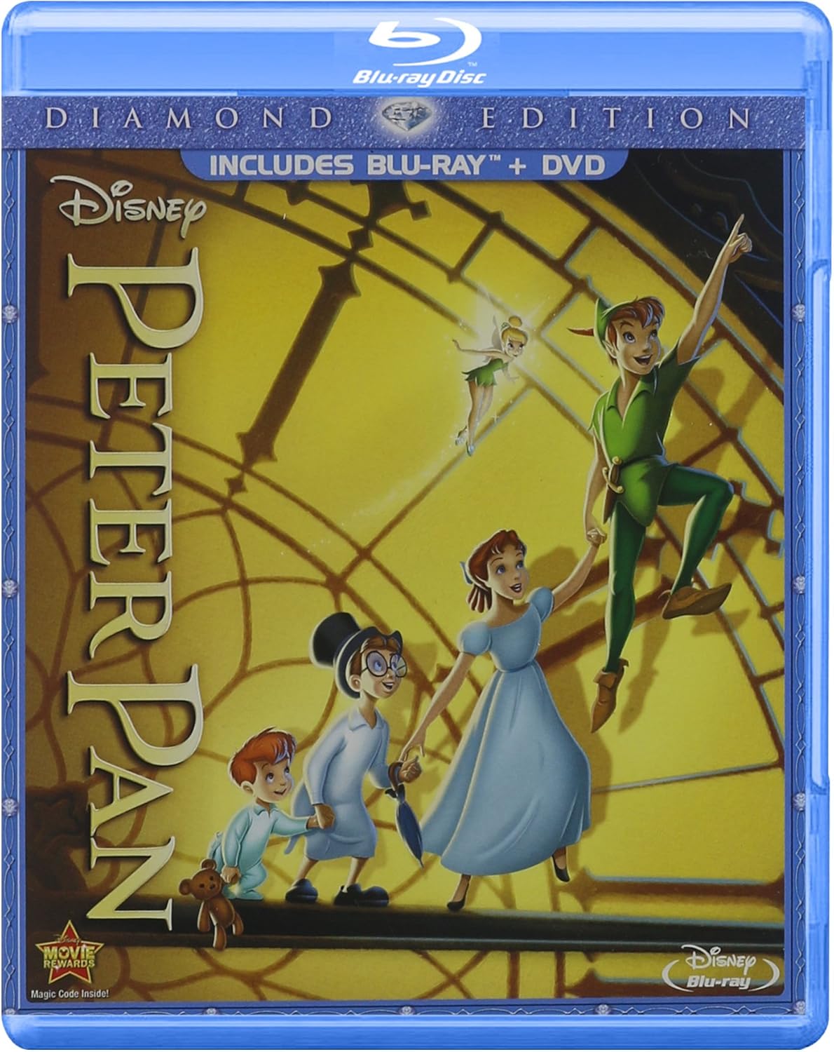 Peter Pan (Two-Disc Diamond Edition Blu-ray/DVD Combo in Blu-ray ...