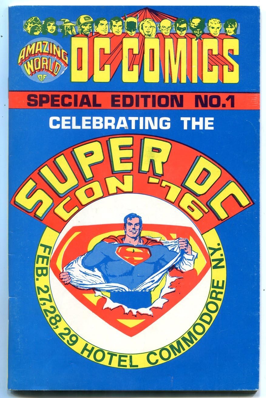 Amazon.com: Amazing World Of DC Comics Special Edition #1 Super DC Con ...