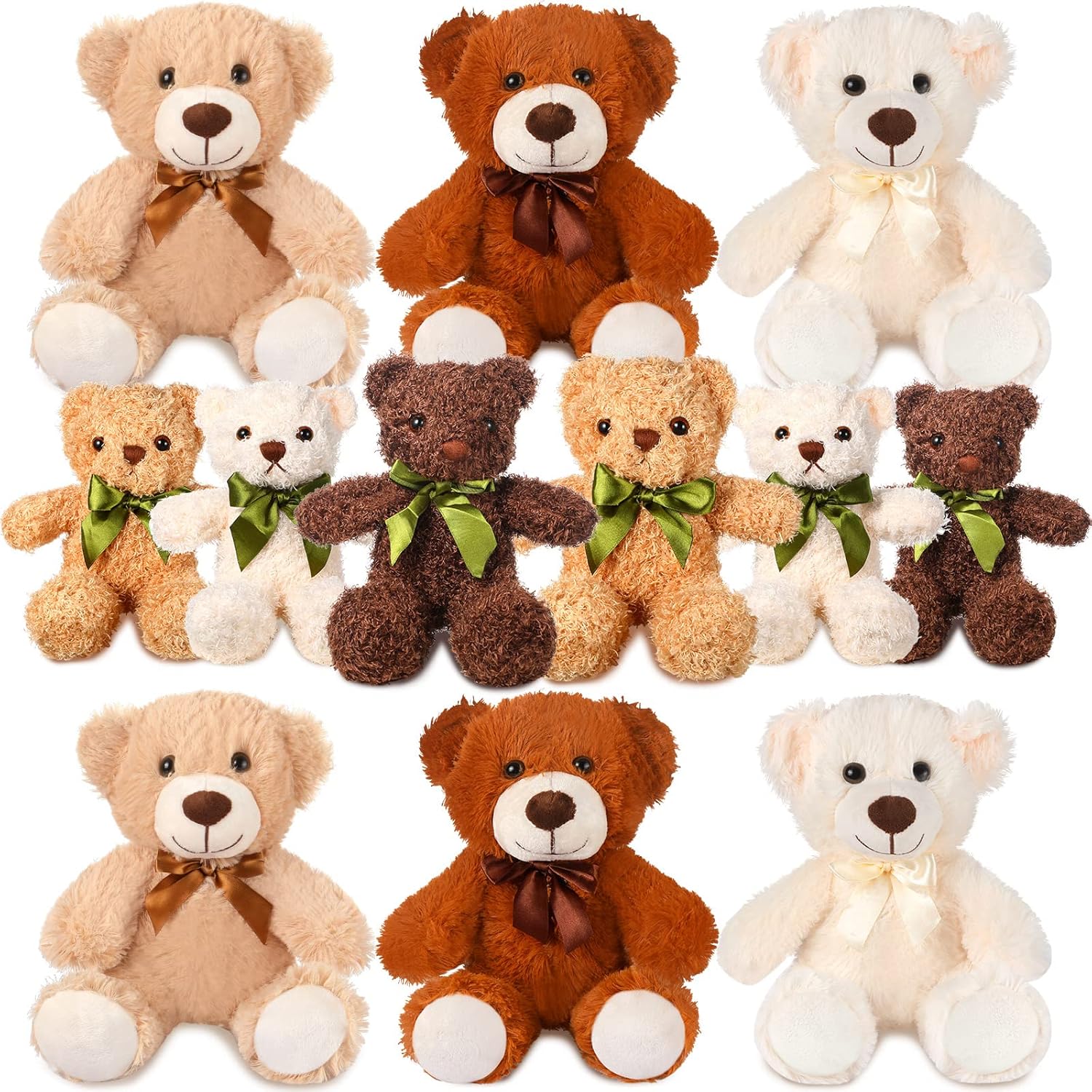 12 Pack 14 Inch Cute Stuffed Bear Plush Toys for Nepal | Ubuy