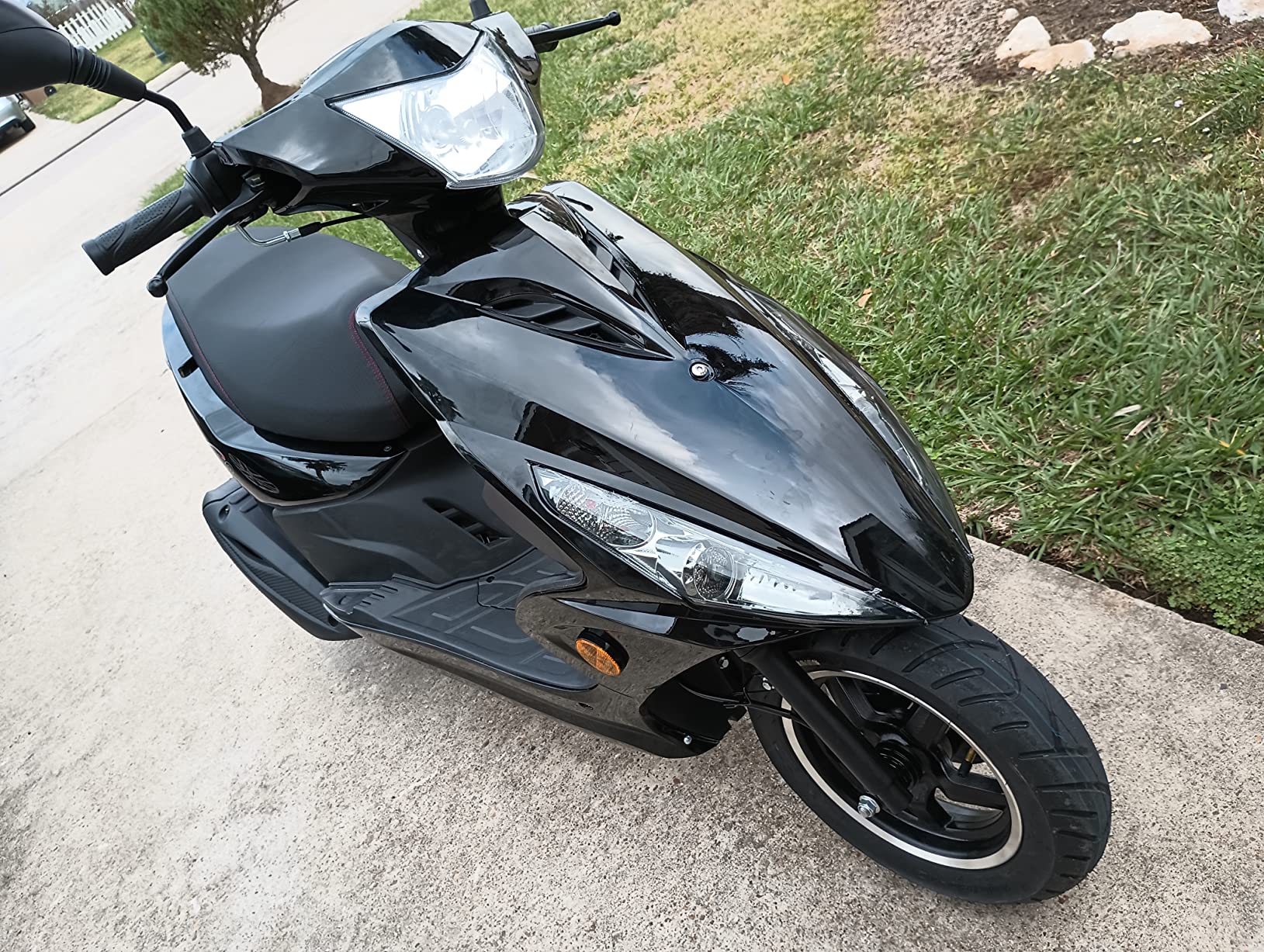 $41/mo - Finance X-PRO Bali Moped Scooter Street Scooter Gas Moped ...