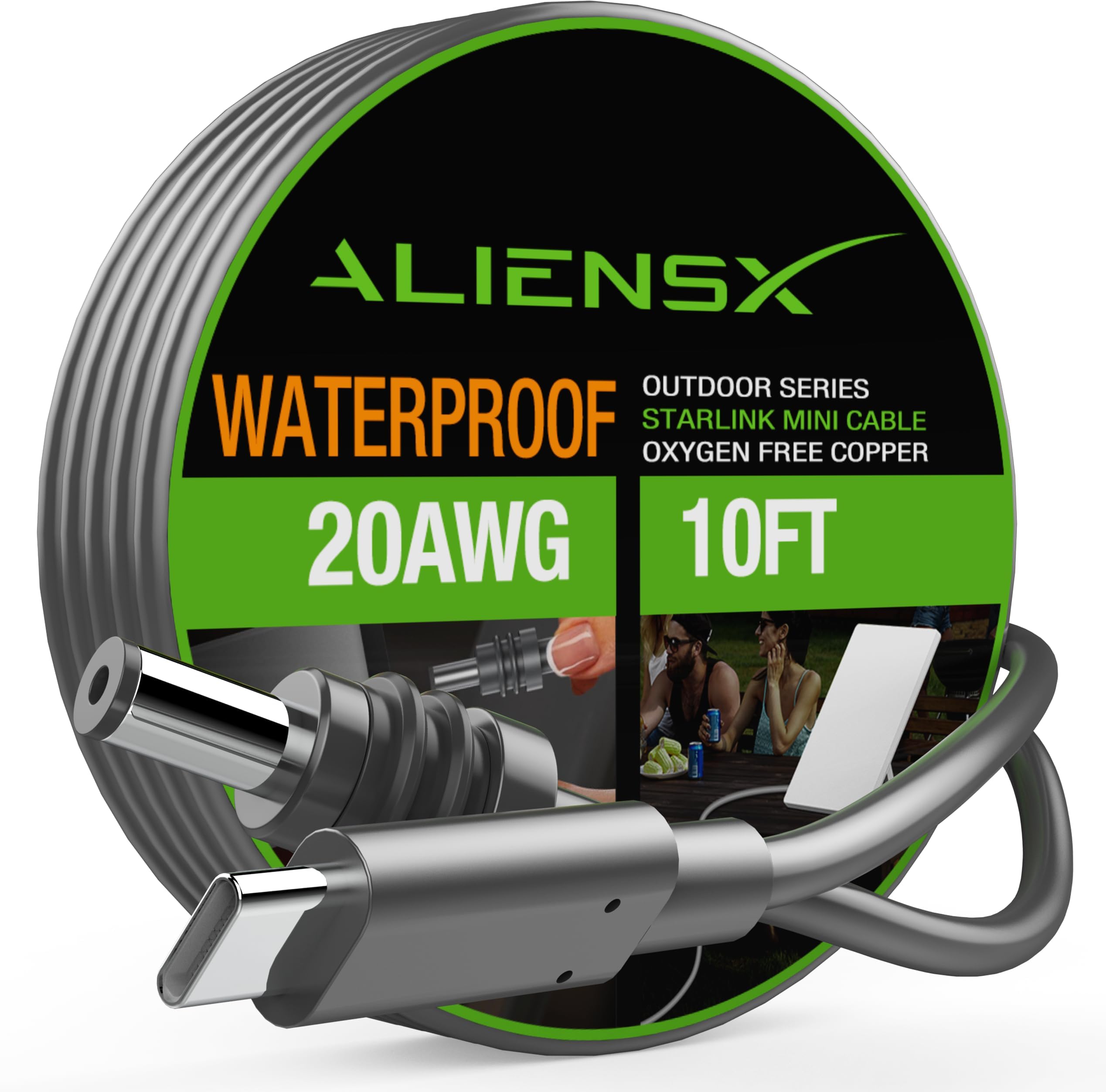 Amazon.com: Starlink Mini Cable 3m/9.8FT Starlink Mini USB C to DC ...