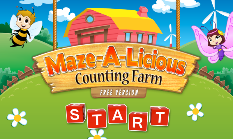 Aplicación Maze-A-Licious Counting Farm Free en Amazon Appstore