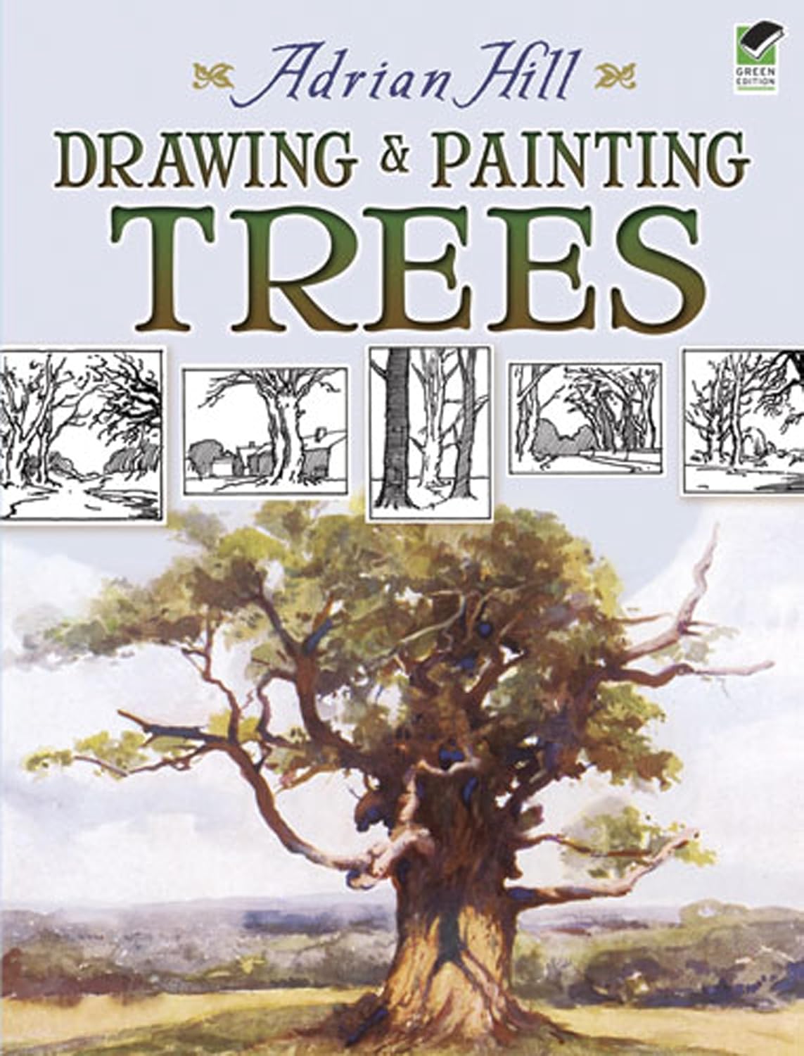Amazon | Drawing and Painting Trees (Dover Art Instruction) | Hill ...
