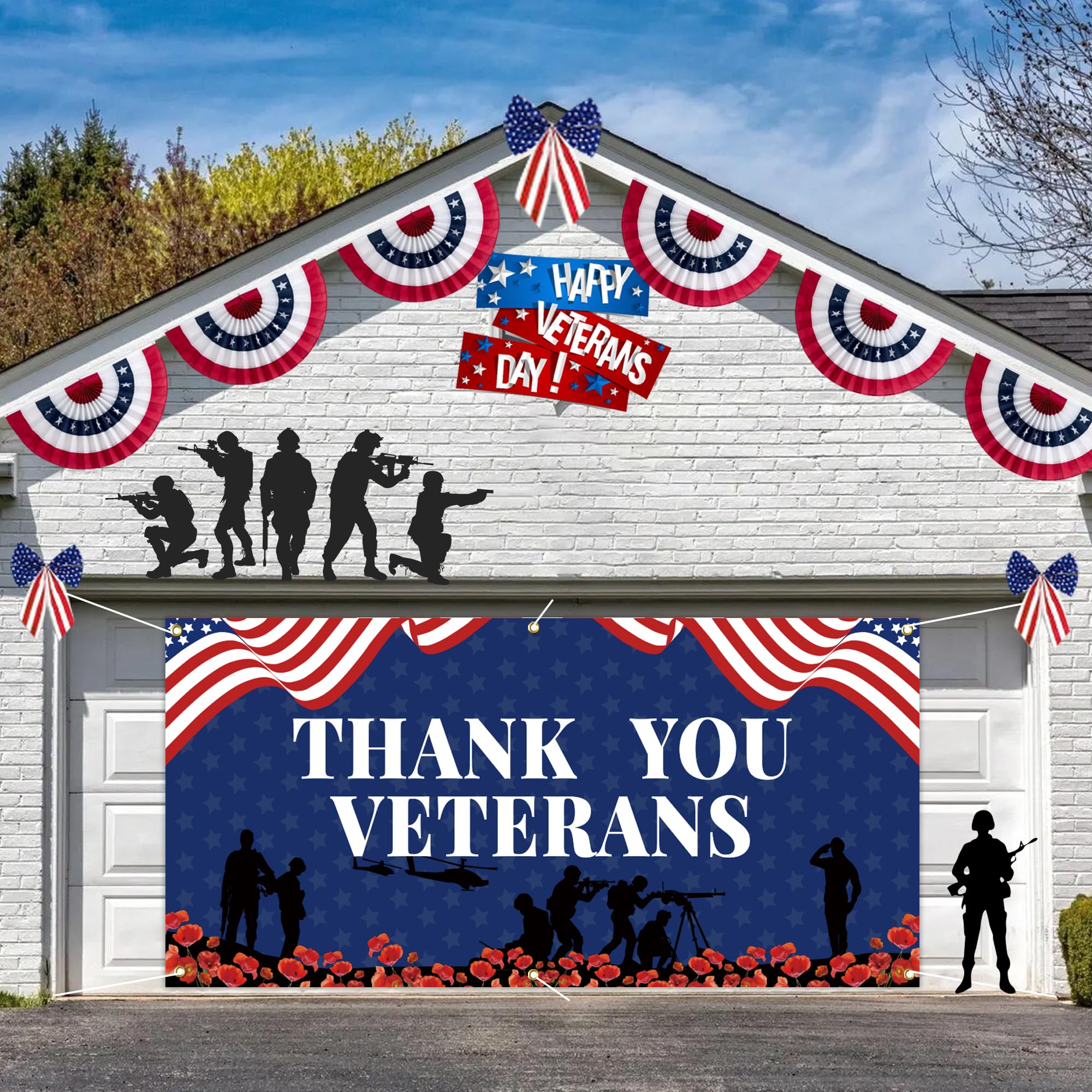 Veterans Day Door Classroom Decoration Ideas July | Ferrebeekeeper