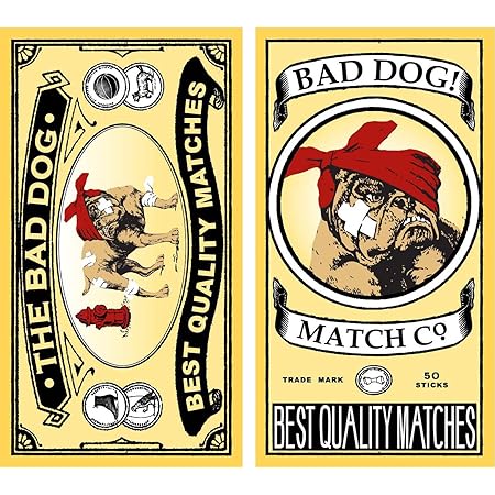 Amazon.com: HomArt Large Decorative The Good Dog Matches : Health ...