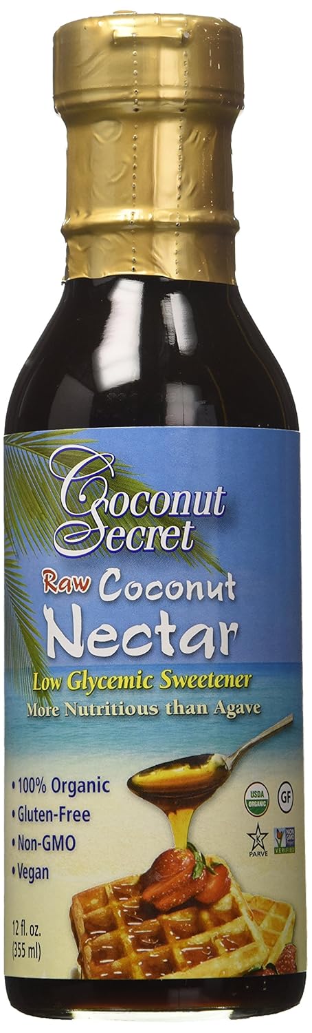 Amazon.com : Coconut Secret Coconut Nectar, Raw, 12-Ounce (Pack of 3 ...