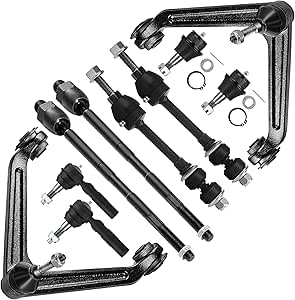 Amazon.com: AngyMeck 10PCS Front Control Arm and Ball Joint Sway Bar ...