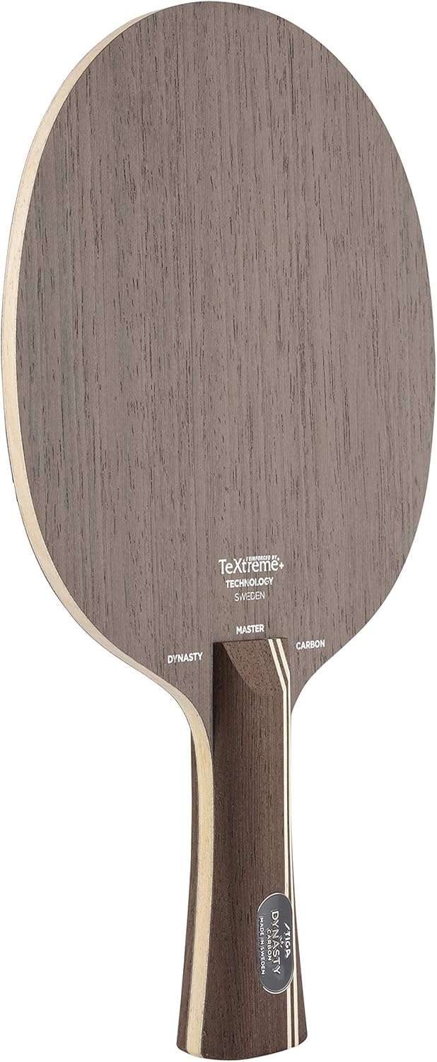 Stiga Unisex’s Dynasty Carbon Master Table Tennis Blade, Wooden, One ...