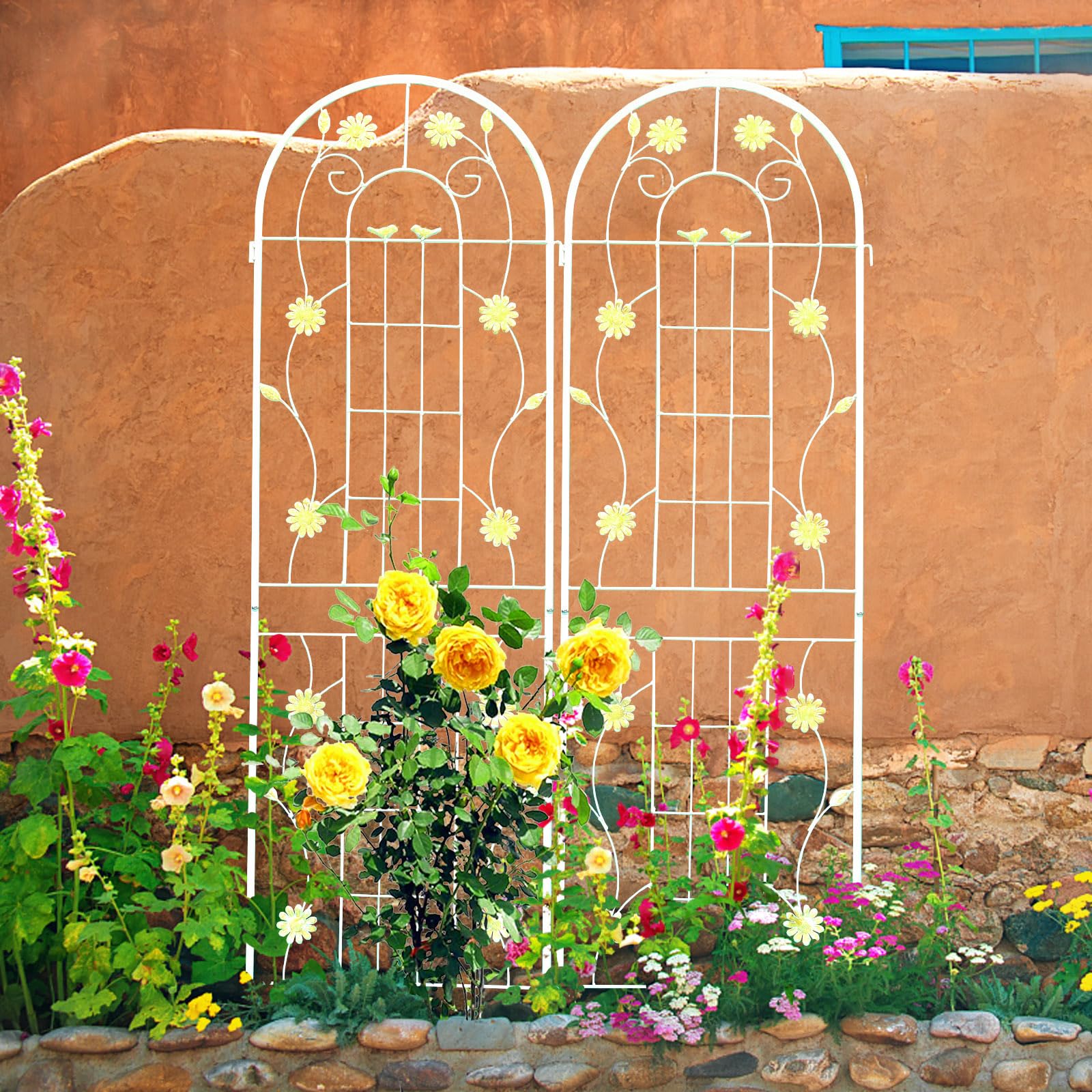 Creative Flower Trellises 20 Stunning Garden Trellis Ideas To
