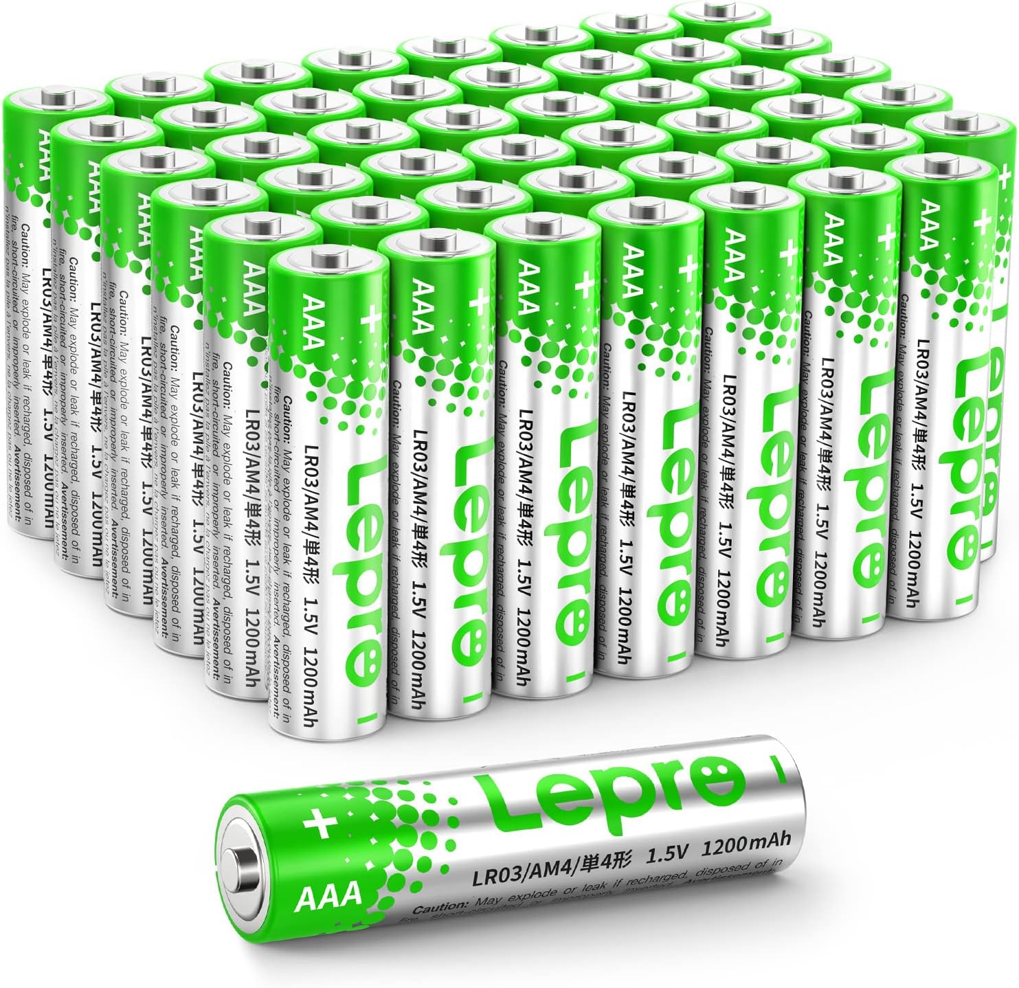 AAA Batteries Pack of 40 1.5V / Micro/Mini/Penlite / LR03 by GP ...