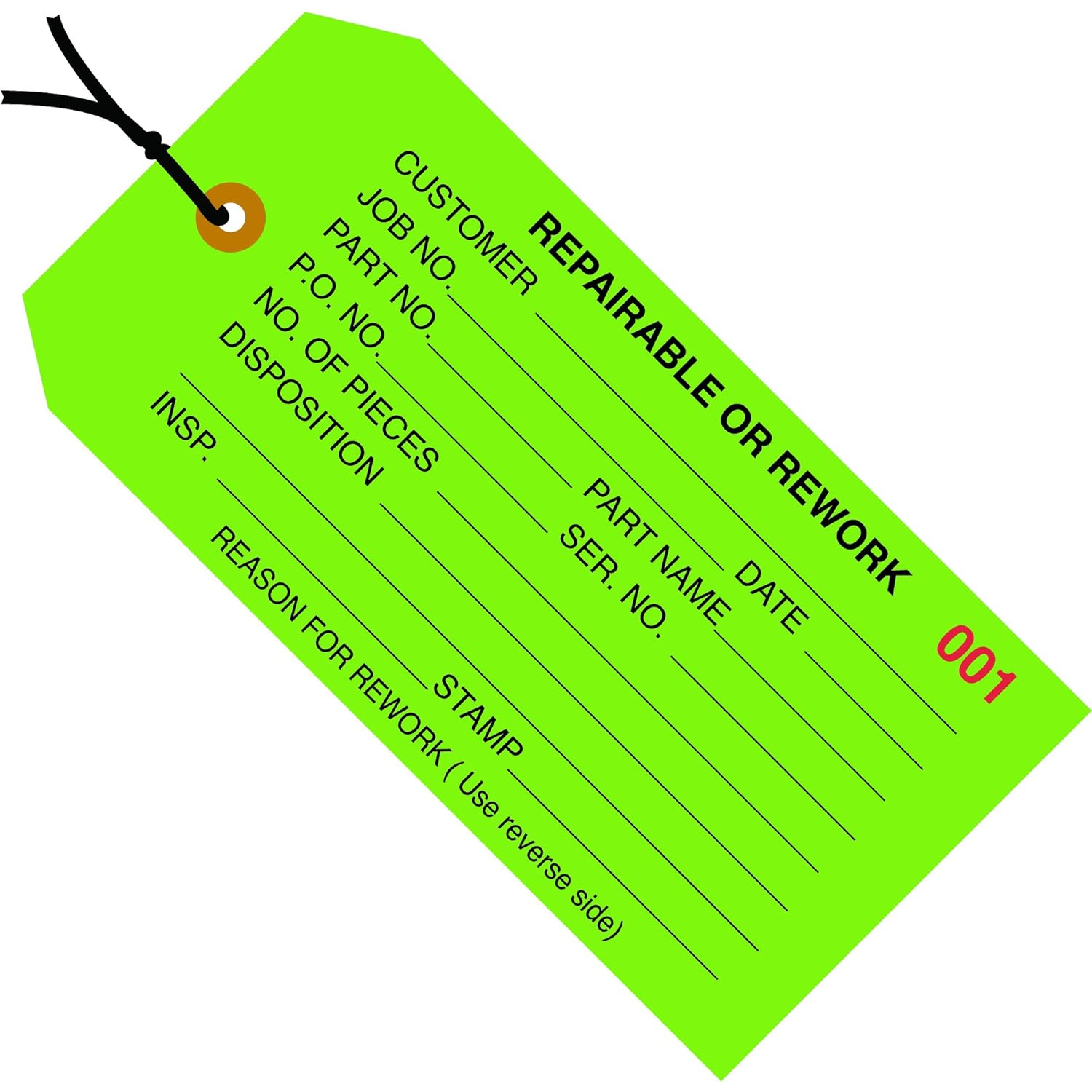 Amazon Inspection Tags Pre Strung Repairable Or Rework 4 3 4 amazon-inspection-tags-pre-strung-repairable-or-rework-4-3-4