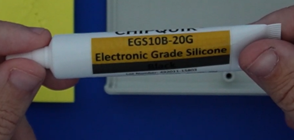 Watch How to use CHIPQUIK EGS10B-20G Electronic Grade Silicone Black on ...