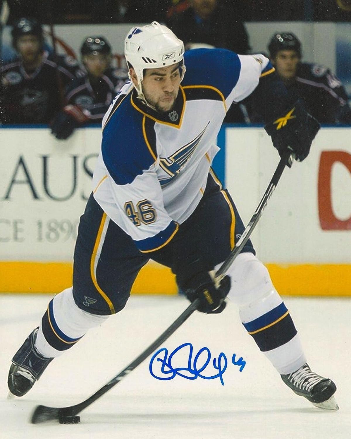 Autographed Roman Polak Photograph - 8X10 COA A - Autographed NHL ...