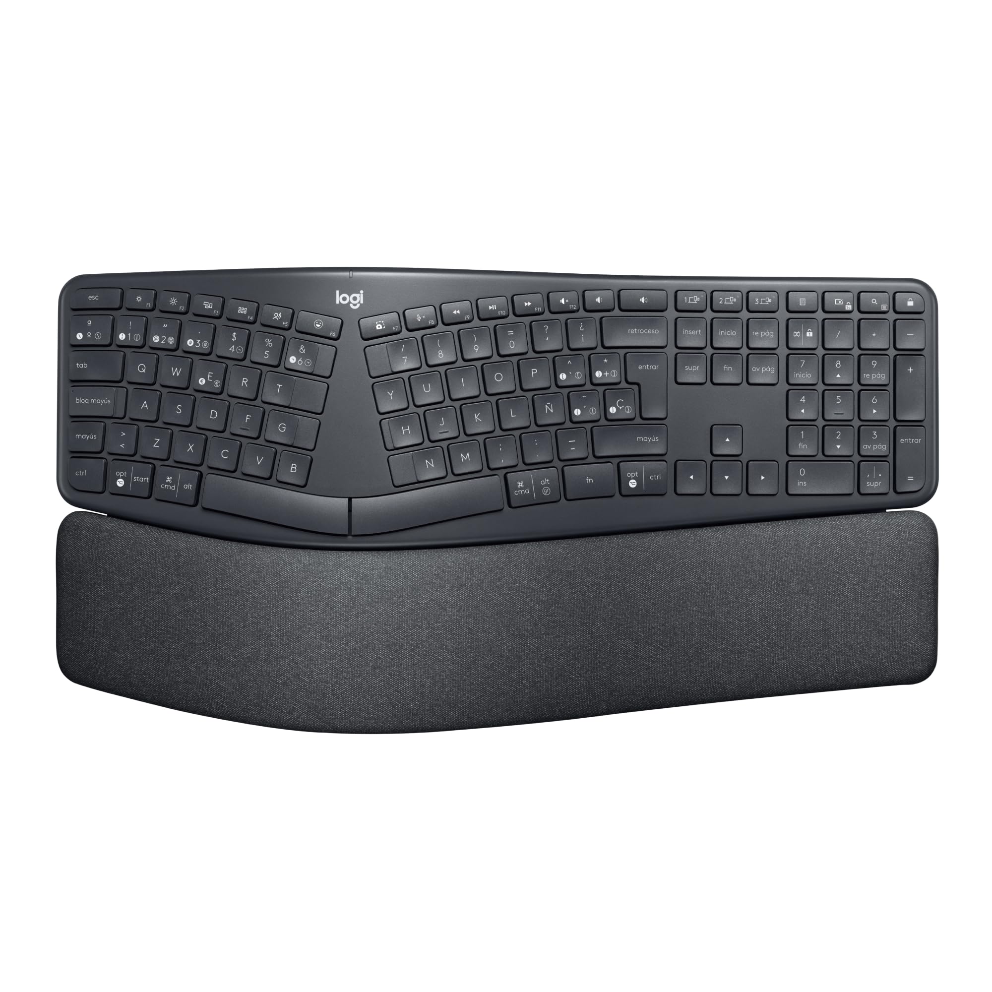 Logitech ERGO K860 Teclado inalámbrico y ergonómico - Teclado partido ...
